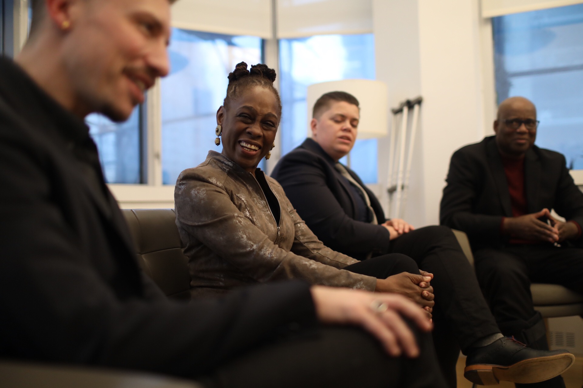 NYC First Lady Chirlane McCray Visits the Ackerman Institute for the ...