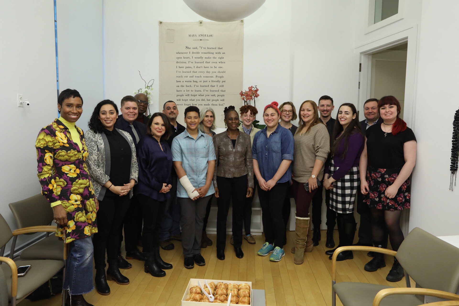 NYC First Lady Chirlane McCray Visits the Ackerman Institute for the ...